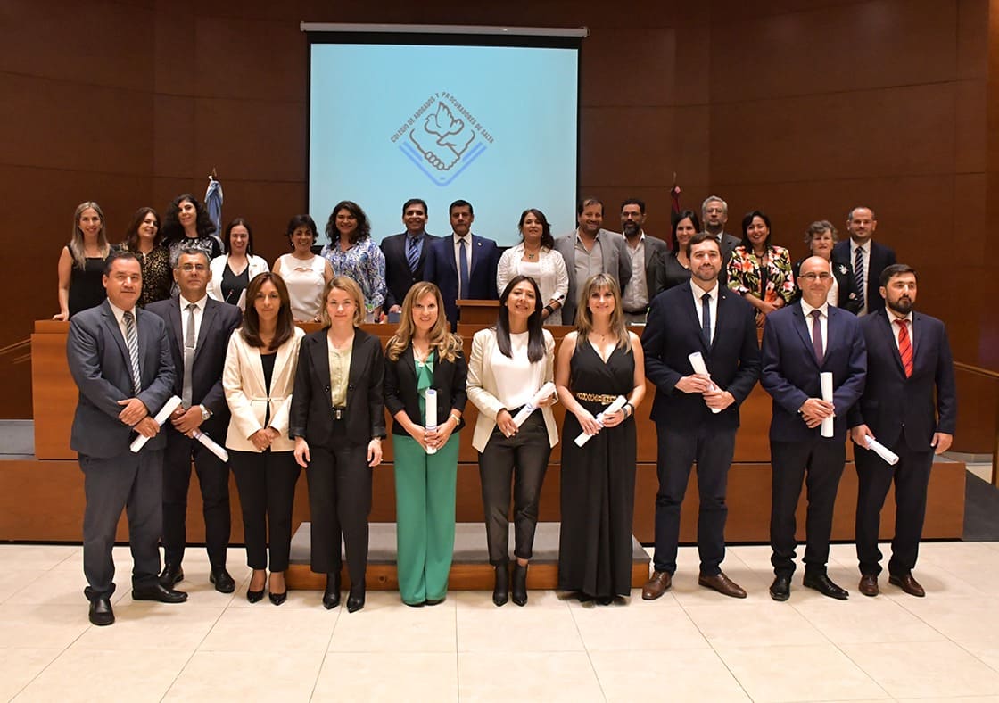 ASUNCIÓN DE NUEVAS AUTORIDADES DEL COLEGIO DE ABOGADOS Y PROCURADORES DE SALTA PERIODO 2023-2025 ...